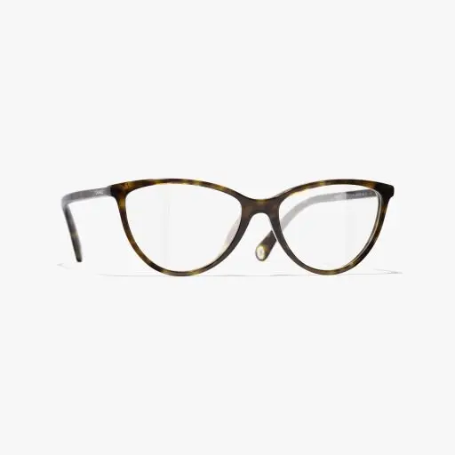 Chanel Cat Eye Eyeglasses - Dark Tortoise