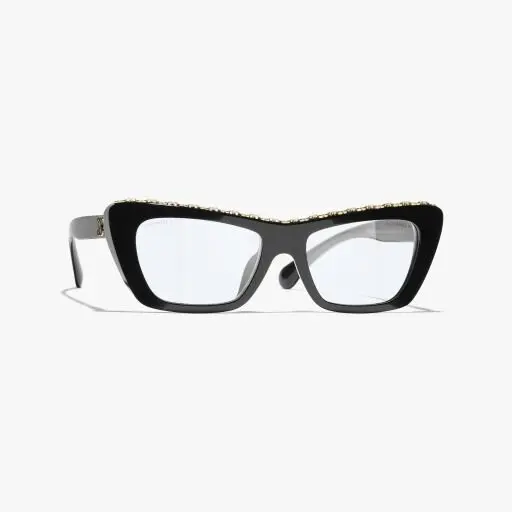 Chanel Butterfly Eyeglasses - Black