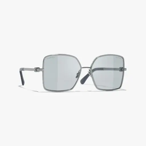 Chanel Square Sunglasses - Ruthenium