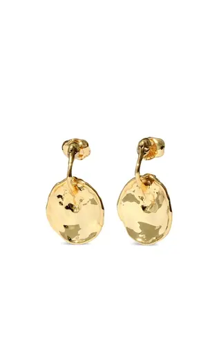 Alexis Bittar Brut Coin Earrings