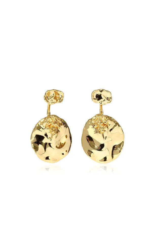 Alexis Bittar Brut Coin Earrings