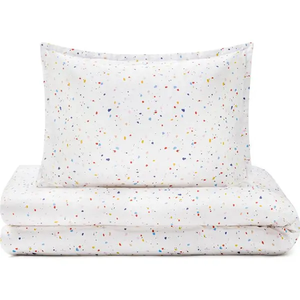 DOMANI HOME Terrazzo Cotton Crib Duvet Cover - Multi
