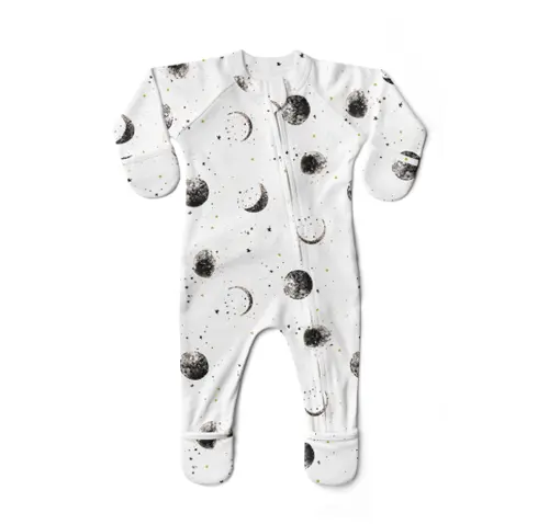 GOUMIKIDS Footie Pajama - Many Moons