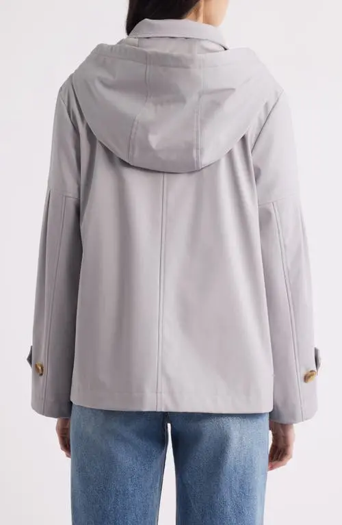 Bcbgmaxazria Water Resistant Hooded Jacket - Stone