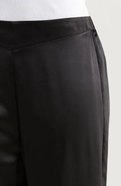 Simone Perele Love Me Silk Lounge Pants - Black