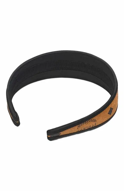 Mcm Headband In Visetos