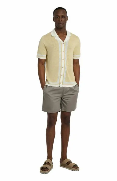 Onia Garment Dye Cotton Drawstring Short - Cinder