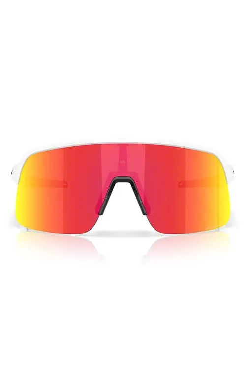 Oakley Prizm™ Everyday Rectangular Sunglasses - Matte White Prizm Ruby