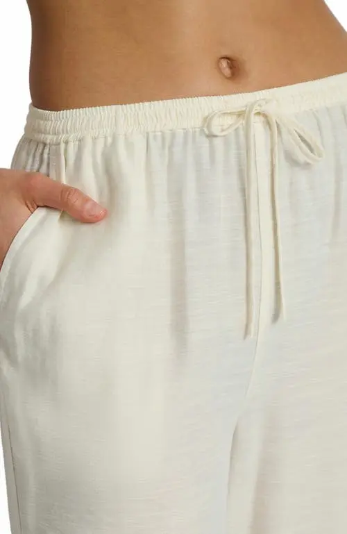 Onia Crinkle Wide Leg Drawstring Pant