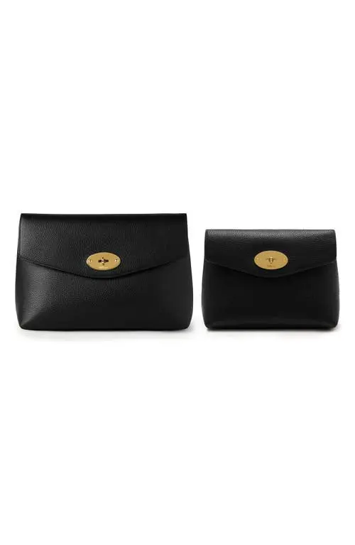 Mulberry Large Darley Cosmetic Pouch - Black