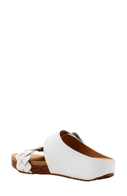 VOLATILE Morel Wedge Sandals - White