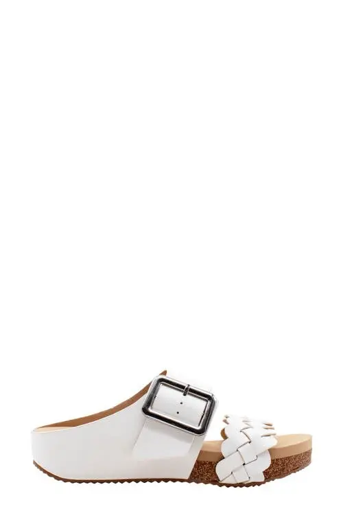 VOLATILE Morel Wedge Sandals - White