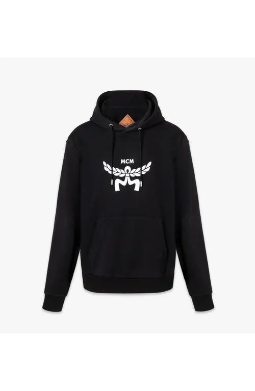 Mcm Classic Logo Hoodie - Black