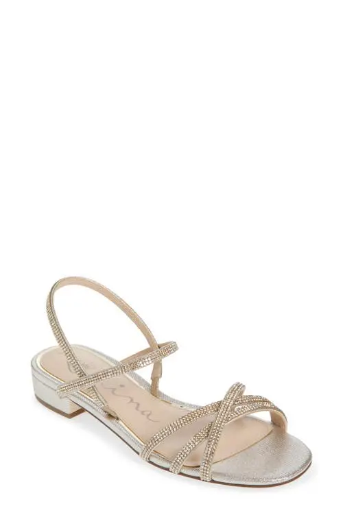 Nina Sonja Slingback Sandal - Platino