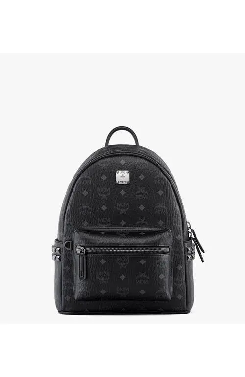 Mcm Stark Side Studs Backpack - Black