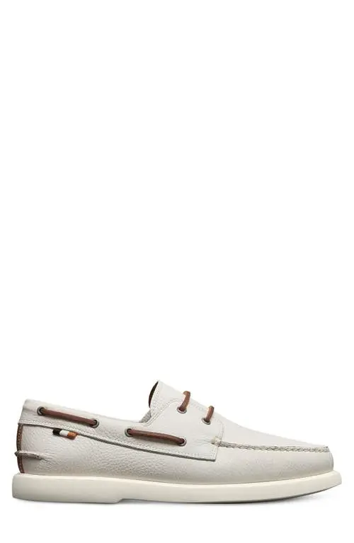 Allen Edmonds Panama Boat Shoe - White