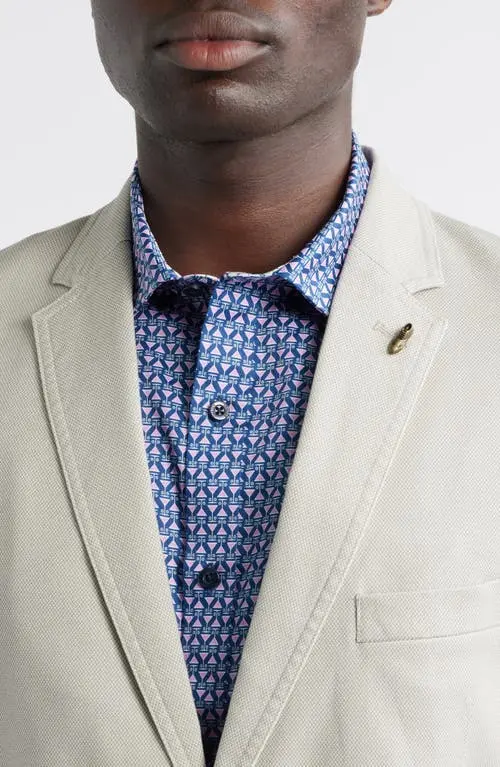 Johnston & Murphy Washed Cotton Stretch Dobby Sport Coat