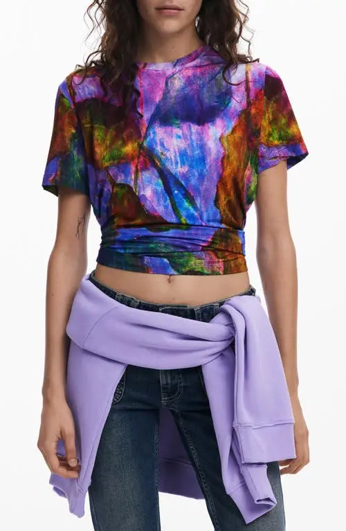 Desigual Abstract Print T-shirt
