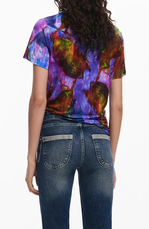 Desigual Abstract Print T-shirt