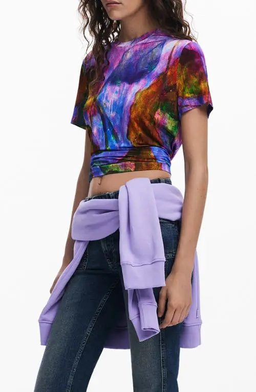 Desigual Abstract Print T-shirt