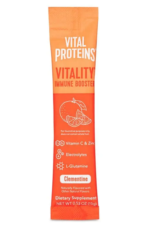 Vital Proteins Single-serve Vitality Immune Booster Dietary Supplement Pack - Clementine