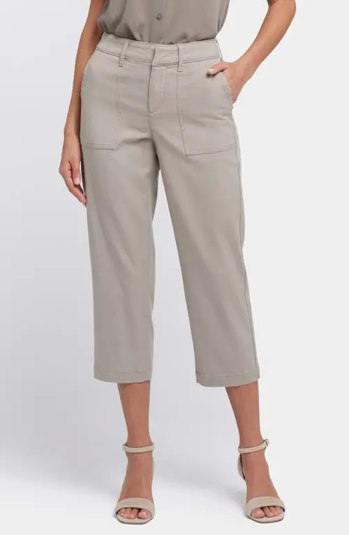 NYDJ Straight Leg Utility Capri Pants - Saddlewood
