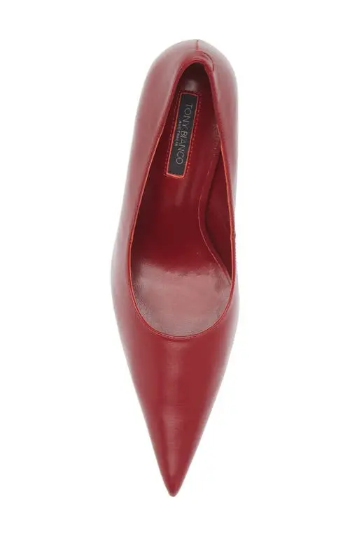 TONY BIANCO Imogen Pointed Toe Pumps - Berry Venice