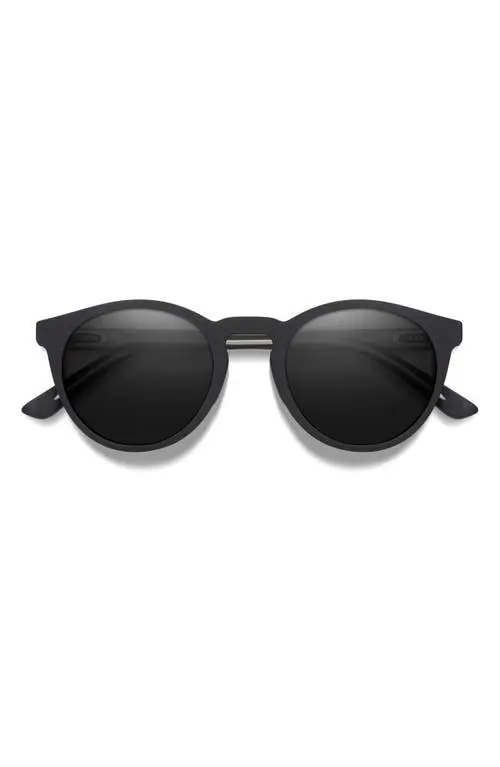 SMITH Westward 54mm Chromapop™ Polarized Sunglasses - Black/black