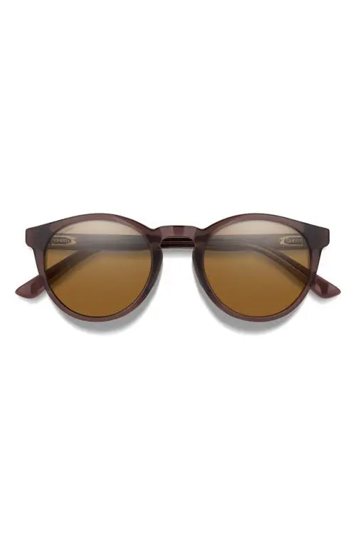 SMITH Westward 54mm Chromapop™ Polarized Sunglasses - Rosewood Crystal / Brown