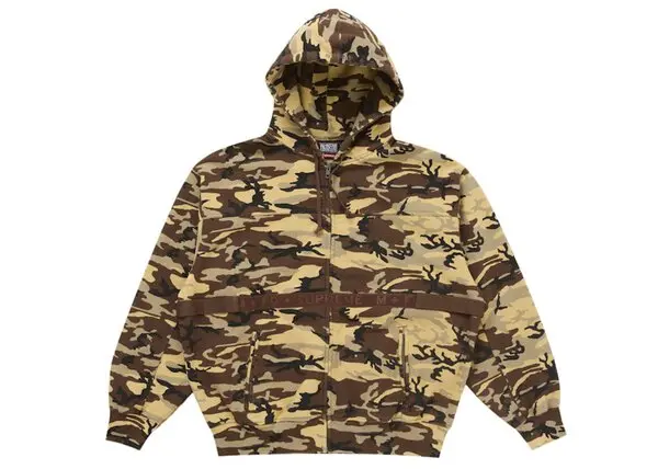 Supreme Marithé + François Girbaud Zip Up Hooded Sweatshirt