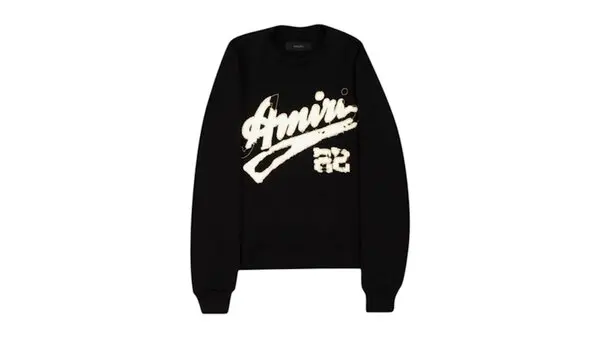 Amiri Crewneck Sweatshirt - Black