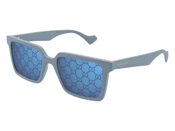 Gucci Square Frame Sunglasses - Light Blue Violet (gg1540s/003/fr)