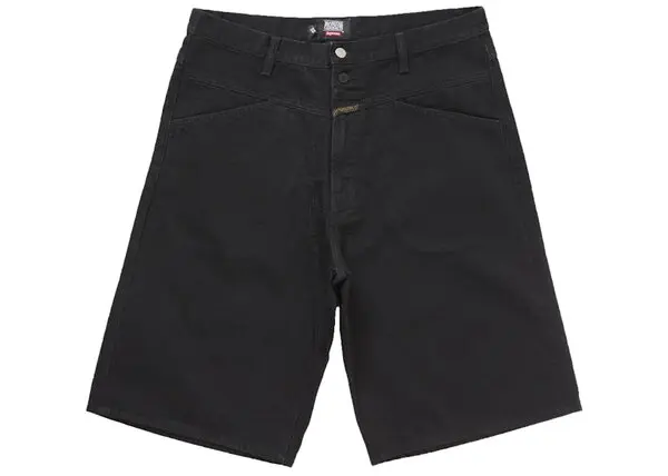 Supreme Marithé + FrançOis Girbaud Xseam Baggy Denim Short - Black