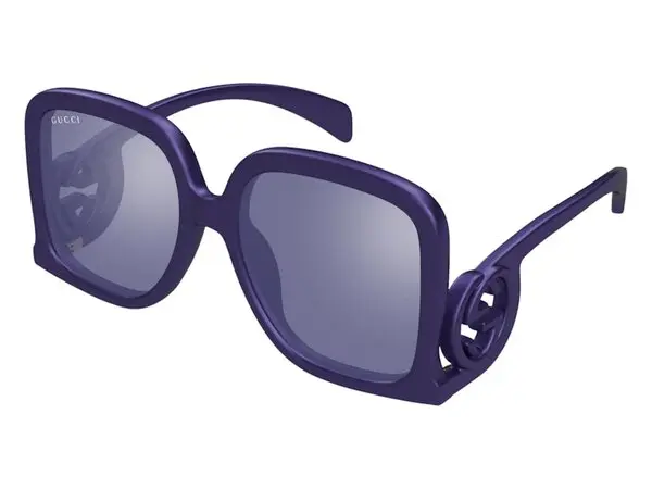 Gucci Square Frame Sunglasses - Violet (gg1326s/006/58)
