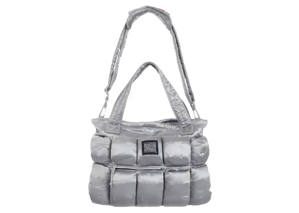 Supreme Marithé + François Girbaud Pokachu Puffer Tote Bag - Silver