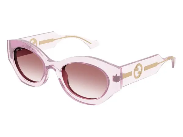 Gucci Cat Eye Sunglasses - Pink Red Gradient (gg1553s/003/52)