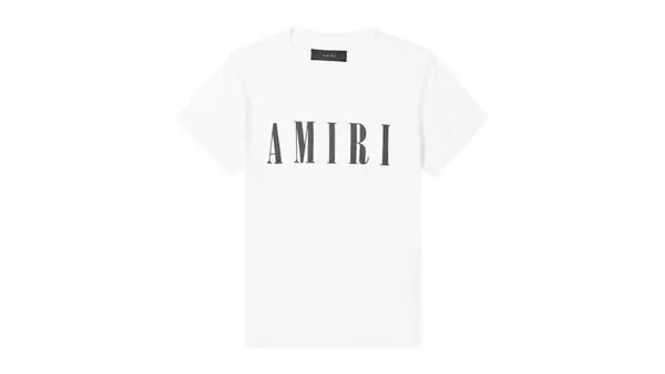 Amiri Slim Core Logo T-shirt - White