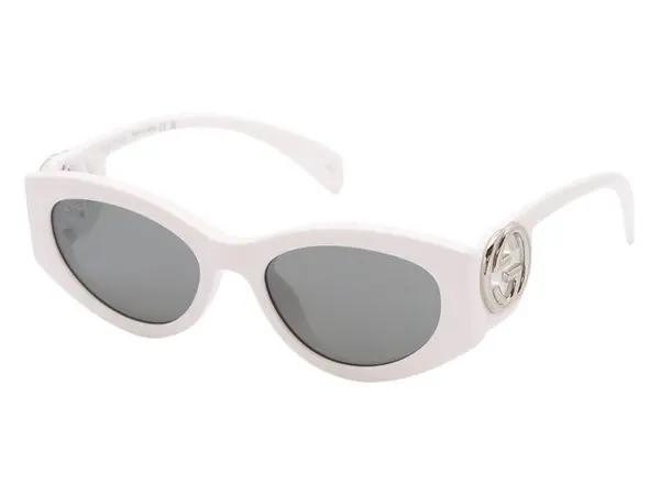Gucci Cat Eye Sunglasses - White Grey Gradient (gg1691s/006/54)
