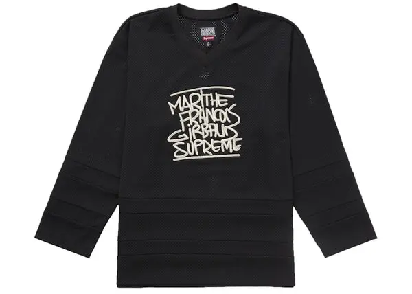 Supreme Marithe Francois Girbaud Hockey Jersey - Black
