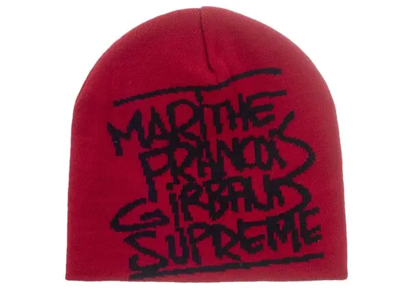 Supreme Marithé + François Girbaud Beanie - Red