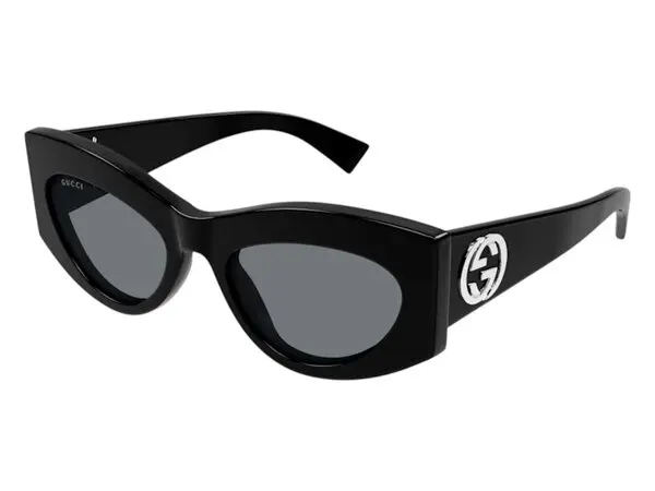 Gucci Butterfly Sunglasses - Black Grey (gg1843s/001/53)