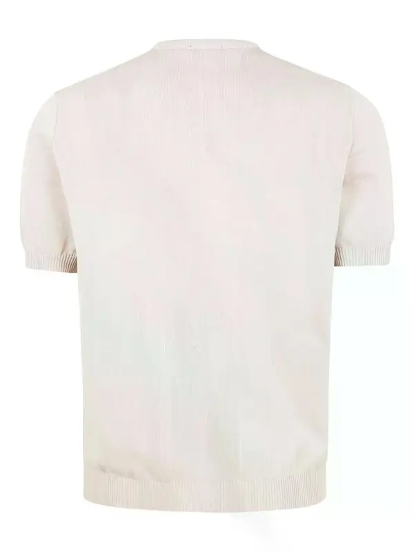 DRUMOHR Mesh-panel T-shirt - Neutrals