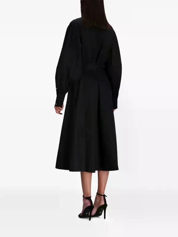 Karl Lagerfeld Logo-embellished Midi Dress
