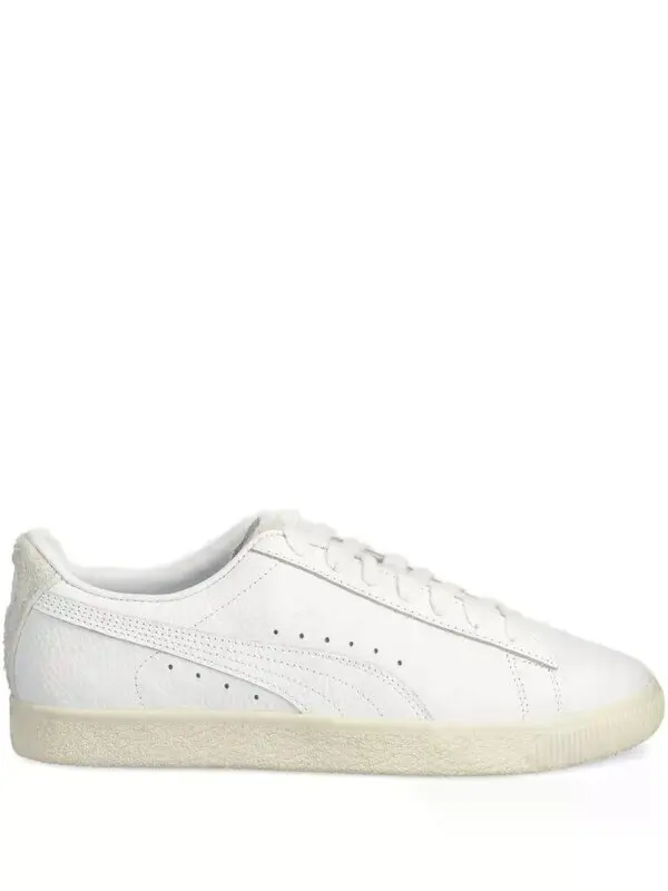 PUMA Clyde Leather Sneakers - White