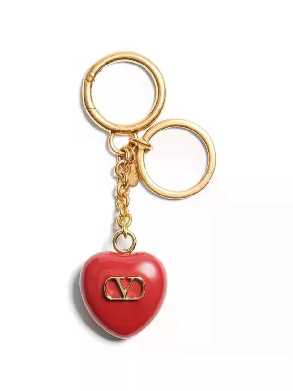 Valentino Garavani Coeur Royal Bag Charm - Gold