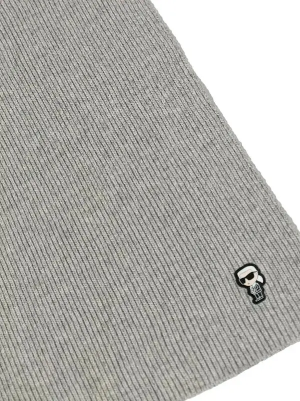 Karl Lagerfeld Ikonik Ribber Scarf