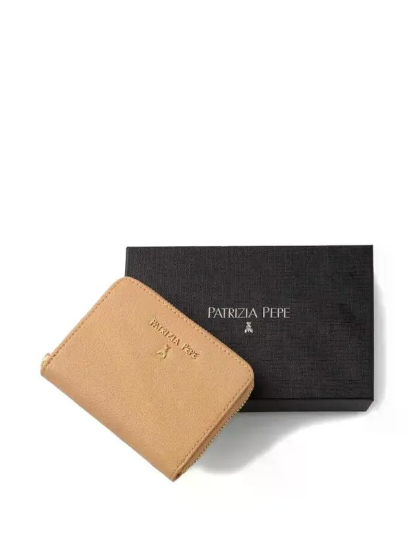 Patrizia Pepe Logo-plaque Wallet - Neutrals