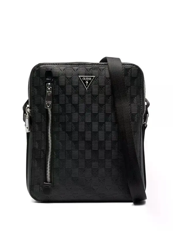 Guess Logo-plaque Messenger Bag