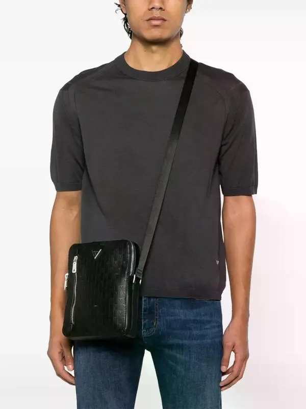 Guess Logo-plaque Messenger Bag