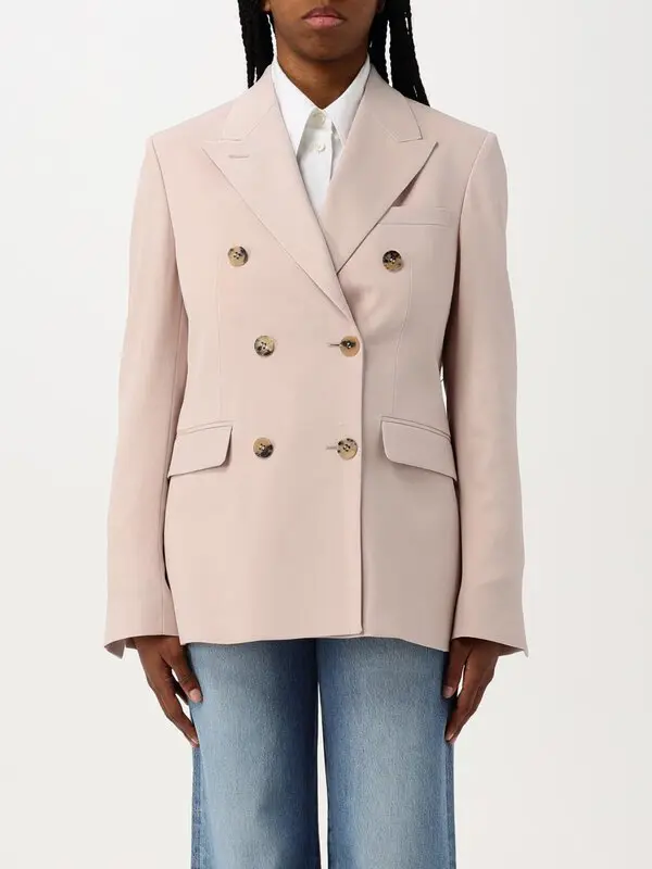 GOLDEN GOOSE Double-breasted Jacket - Pink